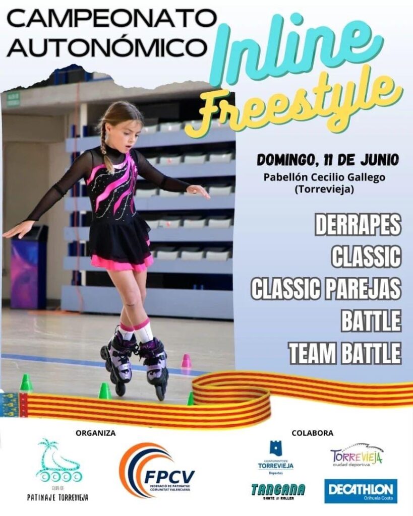 Campeonato Autonómico de INLINE FREESTYLE - Torrevieja sports city